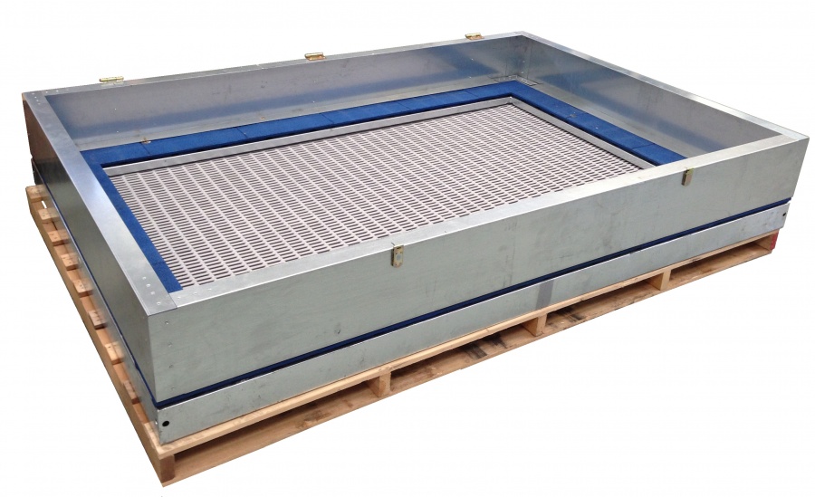 Trampoline stor 200 x 200 cm for lekeplass - Lek og natur